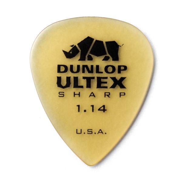 Uñetas Dunlop ULTEX® SHARP PICK 1.14MM 6 Unidades – ProstringsChile