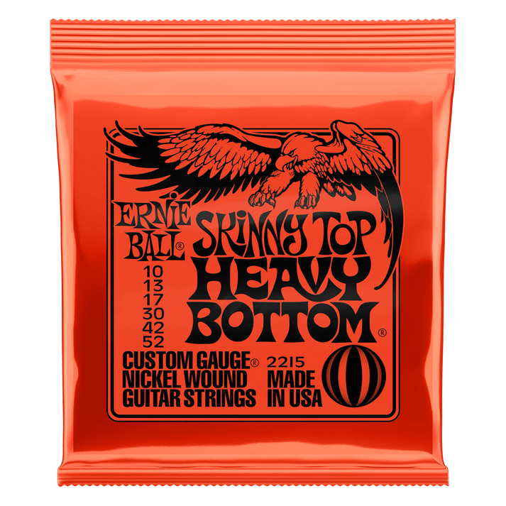 Cuerdas de Guitarra Electrica Ernie Ball Skinny Top Heavy Bottom 010-5 – ProstringsChile